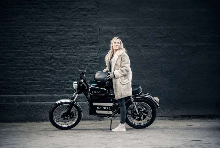 The Regent No.1 is a retro café racer electric motorcycle - Daily Luxury