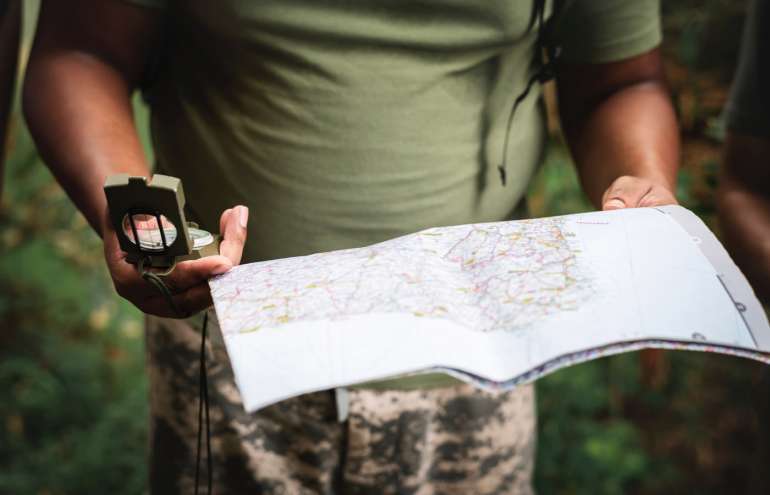 Compass basics - how to take a simple bearing - Daily Luxury