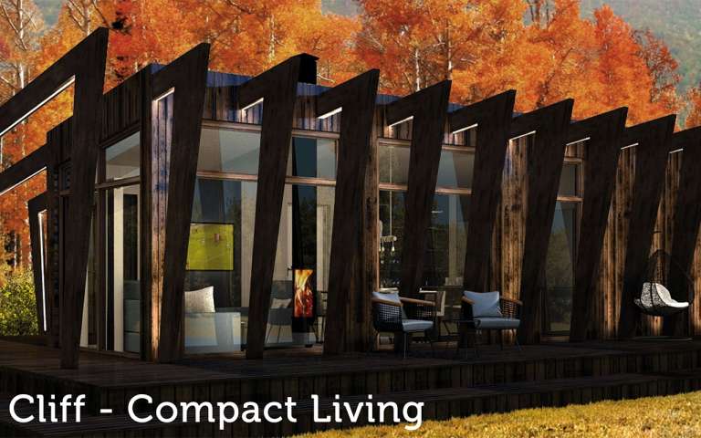 Q-haus Cliff: modular compact house is all-weather compatible - Daily ...