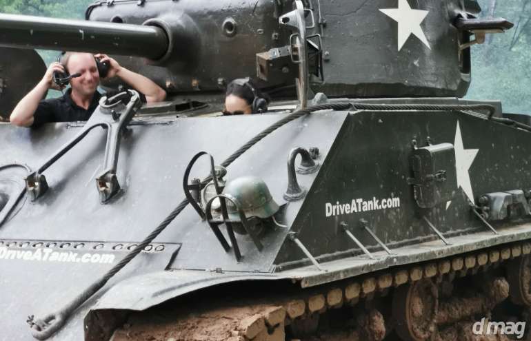 Driving tanks and crushing cars - we did it and it was an exhilarating ...