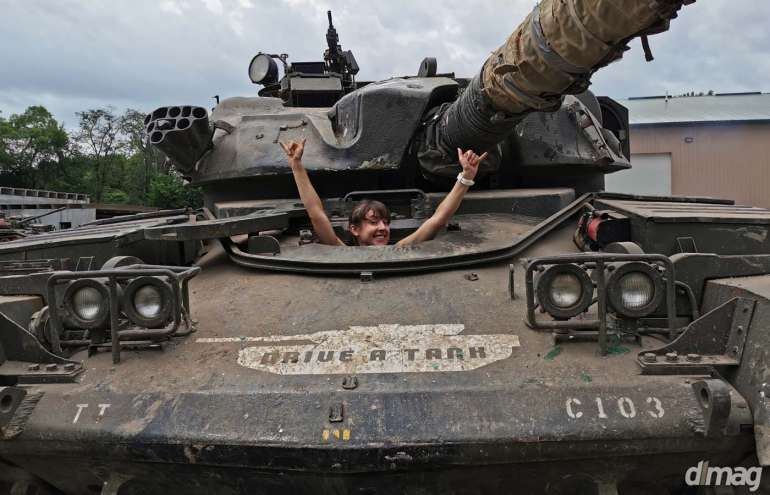 Driving tanks and crushing cars - we did it and it was an exhilarating ...