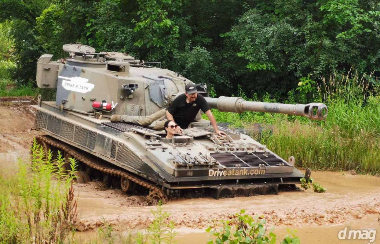 Driving tanks and crushing cars - we did it and it was an exhilarating ...