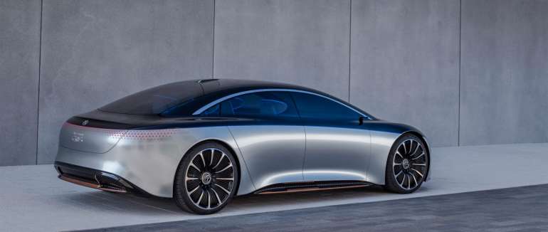 Mercedes-Benz EQS Concept: The Future of S-Class is Stylish & Electric ...