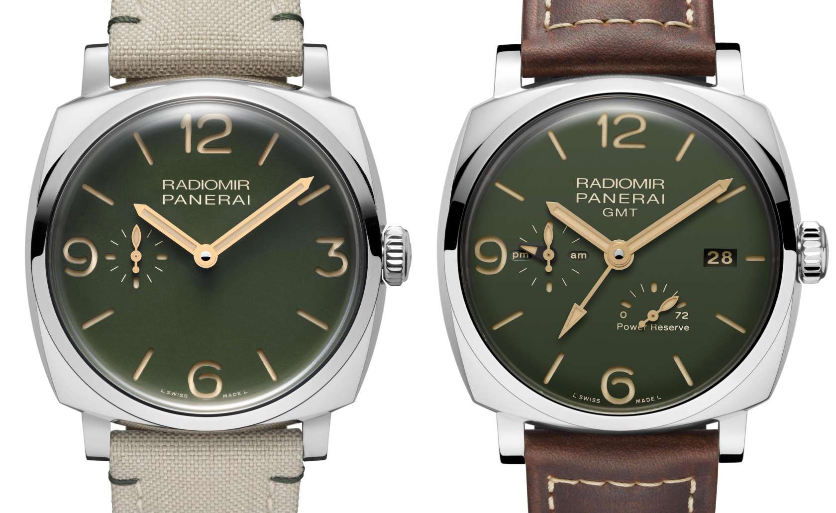 Panerai Green Dial Radiomir Watch series has four new timepieces ...