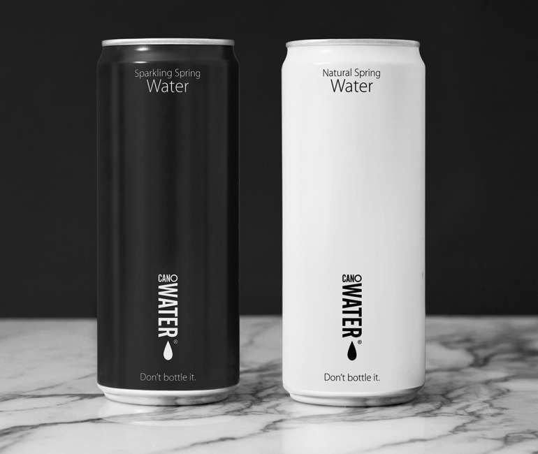 CanO Water with a re-sealable lid keeps your water fresh for longer ...