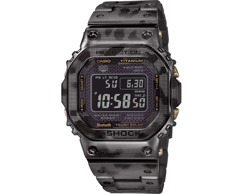 G-SHOCK Camouflage Print All Metal Watches with Connected Capabilities ...