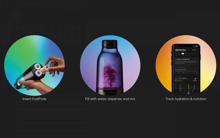 LifeFuels Smart Nutrition Bottle encourages you to hydrate often ...