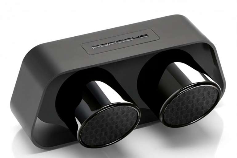Porsche Design 911 Speakers crafted from GT3 Exhaust - Daily Luxury