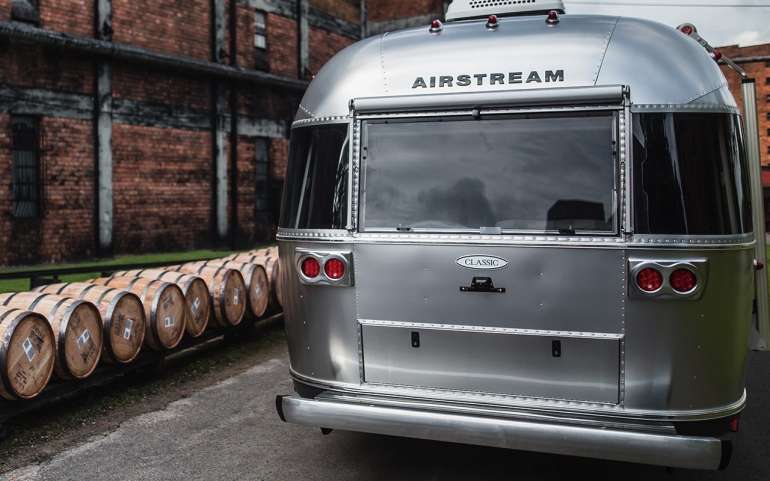 Airstream Classic Silver Bullet Travel Trailer gets all smart and ...
