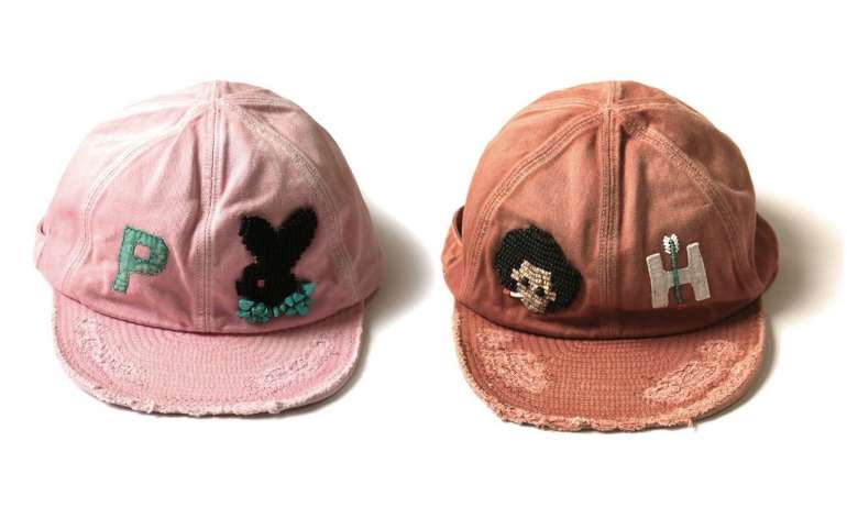 KAPITAL KOLA Caps: Handcrafted, Katsuragi cotton with cutesy design ...