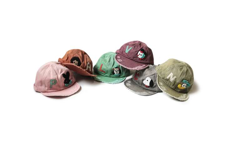 KAPITAL KOLA Caps: Handcrafted, Katsuragi cotton with cutesy design ...