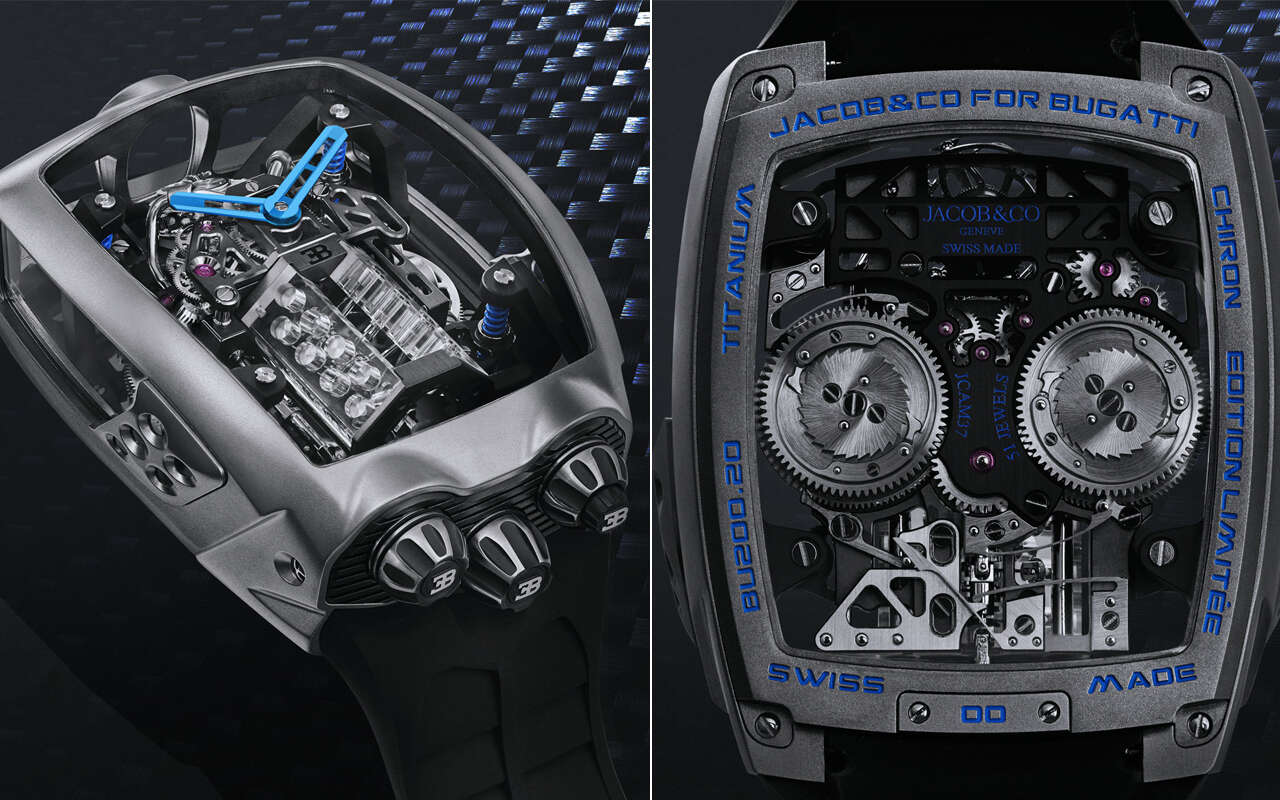 Chiron Tourbillon brings Bugatti's 16-cylinder engine to your wrist ...