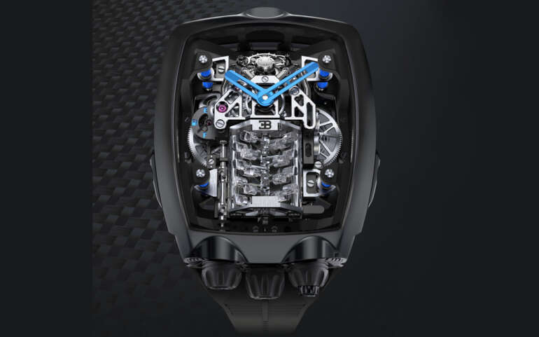 Chiron Tourbillon brings Bugatti's 16-cylinder engine to your wrist ...