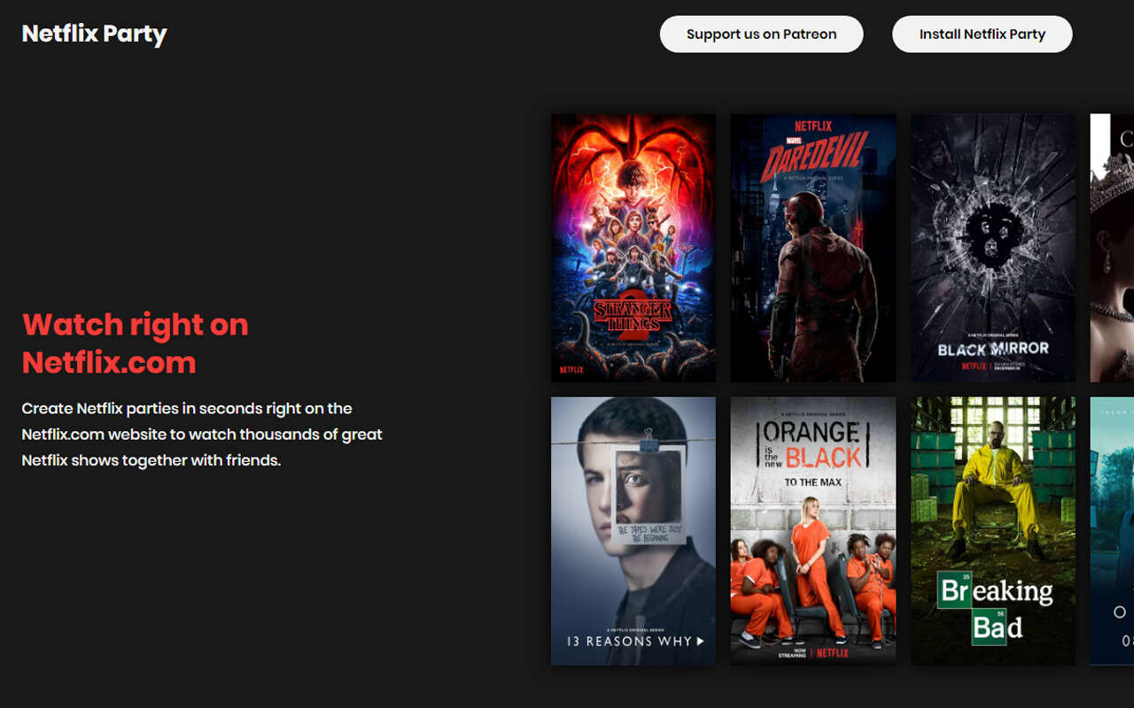 Netflix Party lets you watch movies simultaneously with friends - Daily ...