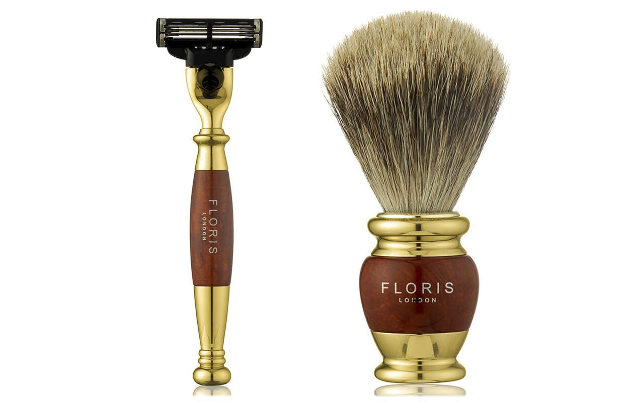 Royal Shaving Set by Floris adds panache to your clean look - Daily Luxury