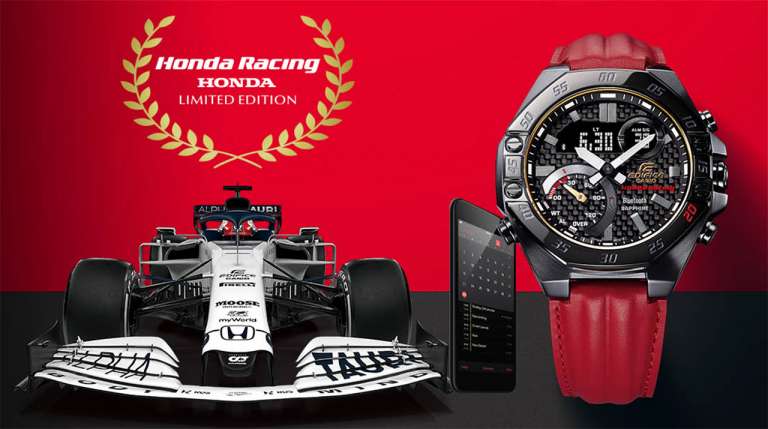 Edifice celebrates twenty years with Honda racing with a limited ...