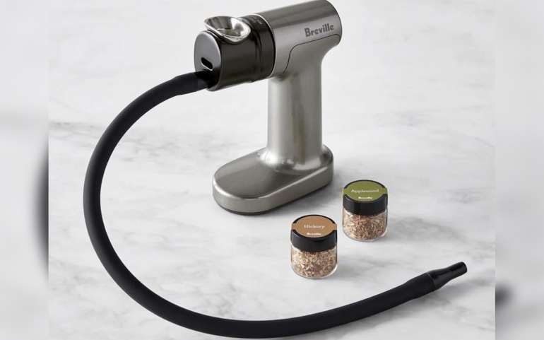 Breville’s handheld Smoking Gun induces aroma and flavor in food ...