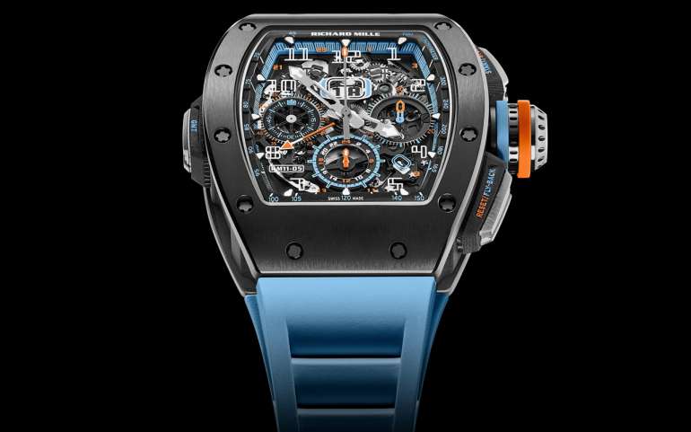 Richard Mille RM 11-05 Automatic Flyback Chronograph GMT touts unique ...