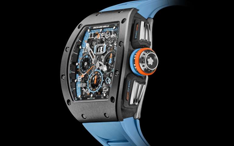 Richard Mille RM 11-05 Automatic Flyback Chronograph GMT touts unique ...