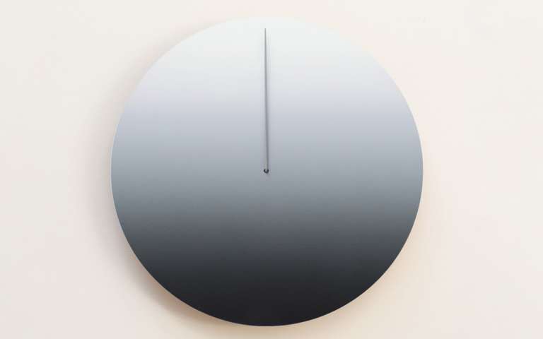 The Present — Day Moon Year wall clocks tell time with changing Moon ...
