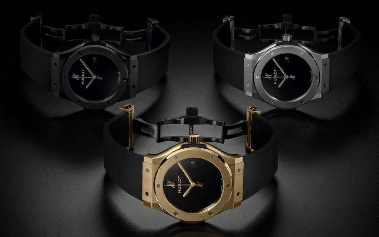 Hublot celebrates 40th anniversary with three new collectors' models of ...
