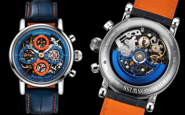 Chronoswiss introduces limited edition skeletonized SkelTec and Opus ...