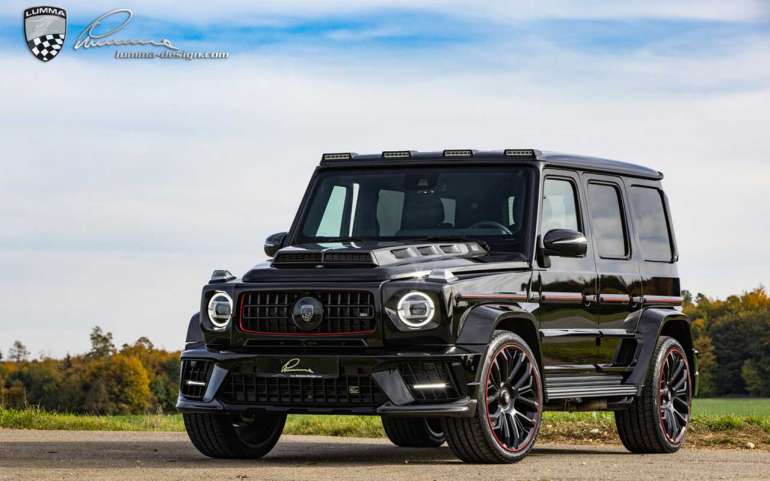 Mercedes-Benz G-Class gets muscular makeover by LUMMA Design - Daily Luxury