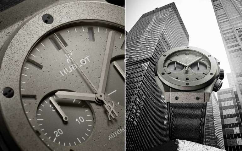 Hublot Concrete Jungle New York watch has case, bezel and dial made ...
