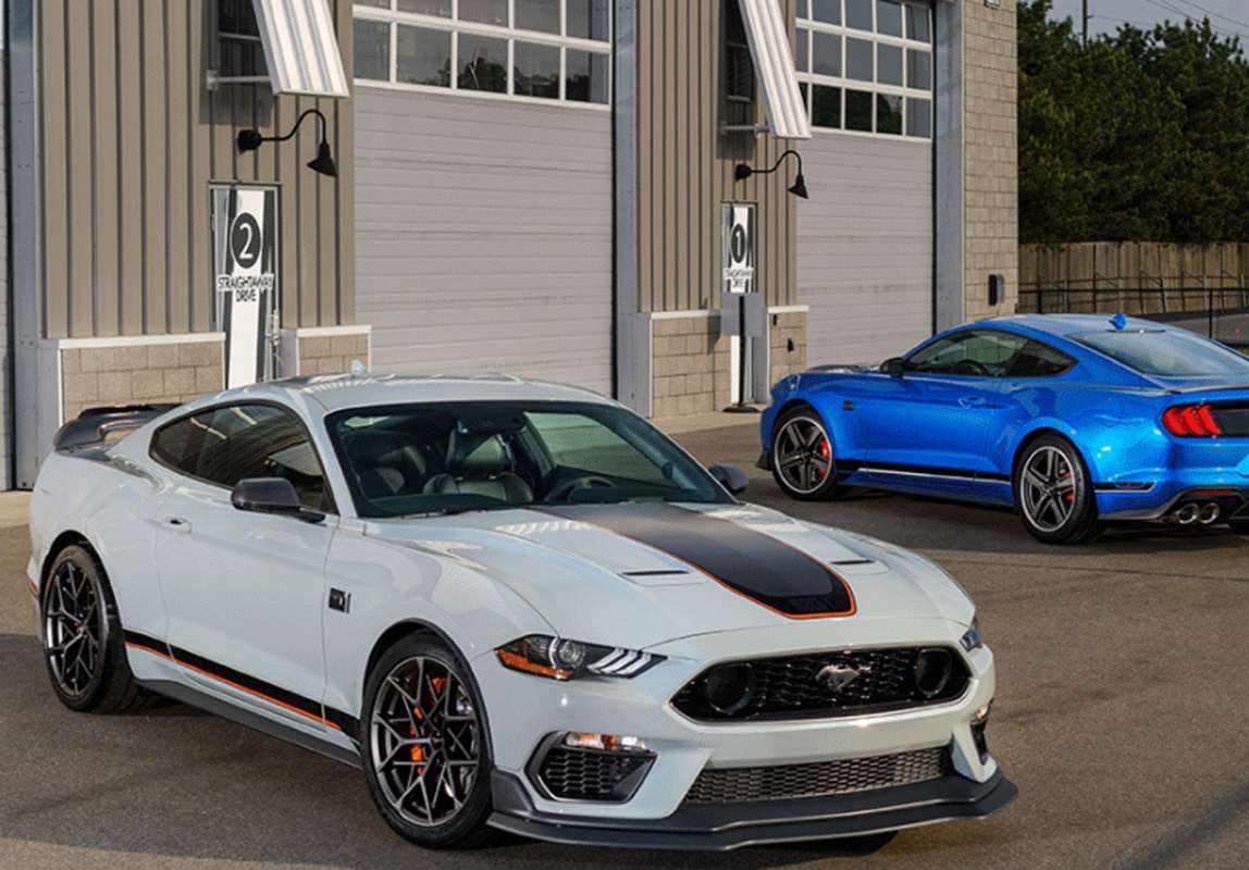 Ford talks about the unique construction of the Mustang Mach 1 Handling ...