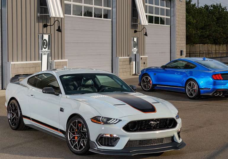 Ford talks about the unique construction of the Mustang Mach 1 Handling ...