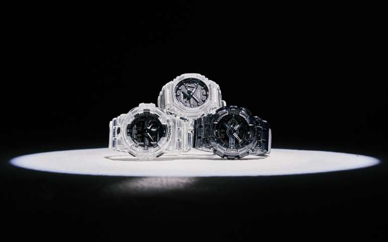 G-Shock’s six iconic models released in transparent white and gray ...