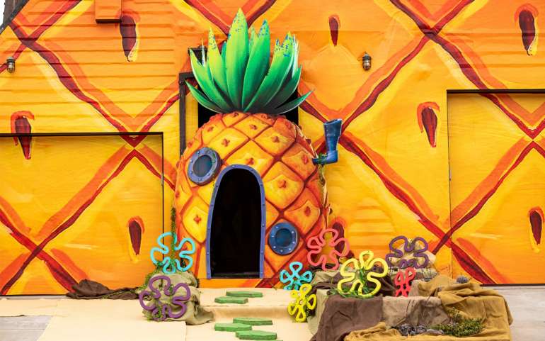 SpongeBob Squarepants iconic ‘Pineapple Over the Sea’ house comes alive ...