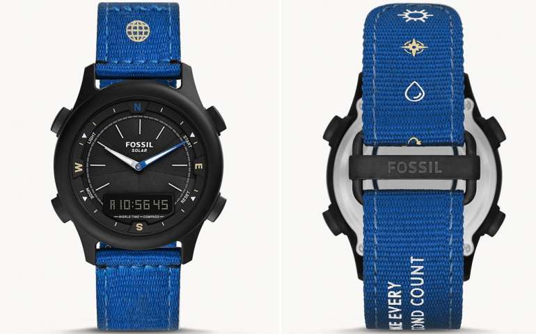 Fossil Solar Watch World Timer celebrates Earth Month with glee - Daily ...