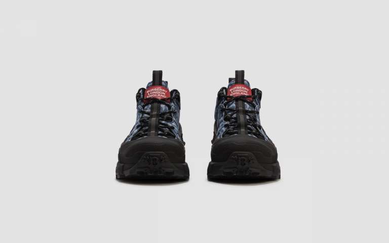 Burberry Arthur Sneaker Monogram Denim Sneakers now available - Daily ...