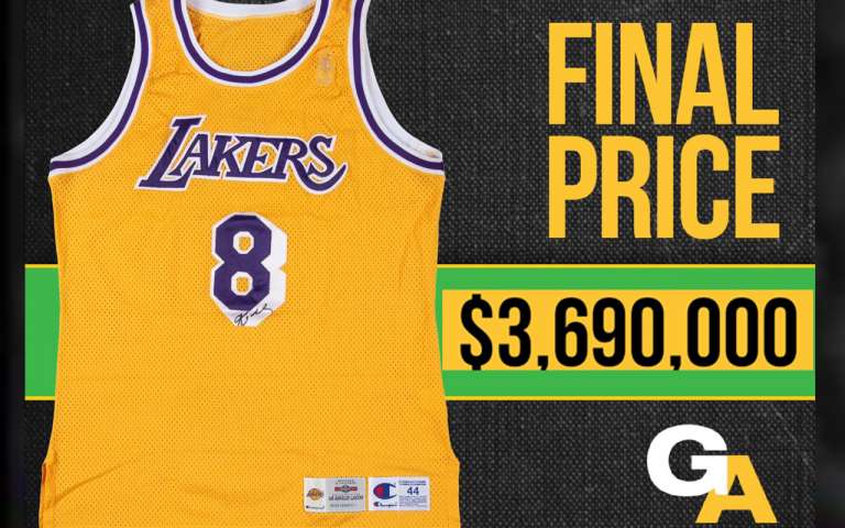 Kobe Bryant’s game-worn rookie jersey is most expensive NBA jersey ever ...