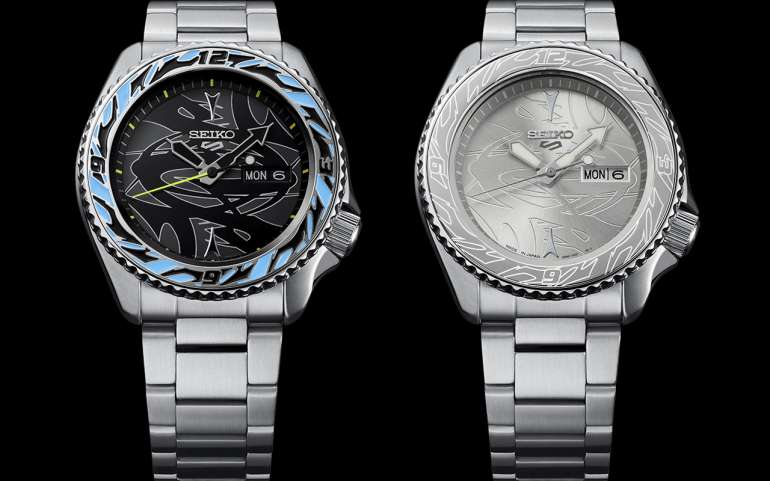 Limited edition Seiko 5 Sports reimagined by Japanese graphic artist ...