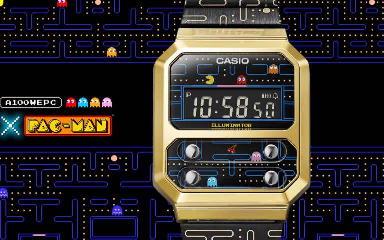 Casio delivers first look of its A-100 Pac-Man watch - Daily Luxury