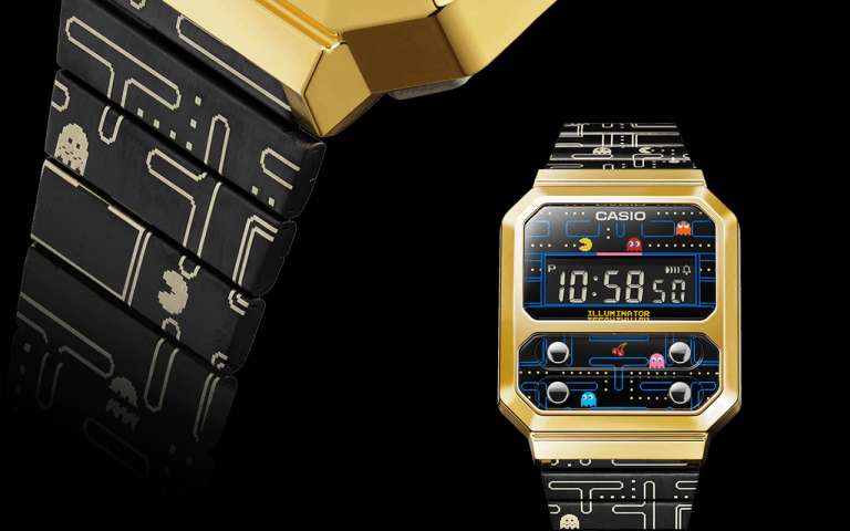 Casio delivers first look of its A-100 Pac-Man watch - Daily Luxury