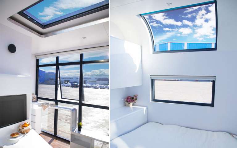 Nestron Cube Two prefab tiny home is designed to withstand any climate ...