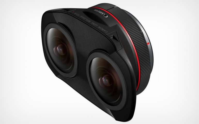 Canon introduces dual fisheye lens camera for AR and VR shooting ...