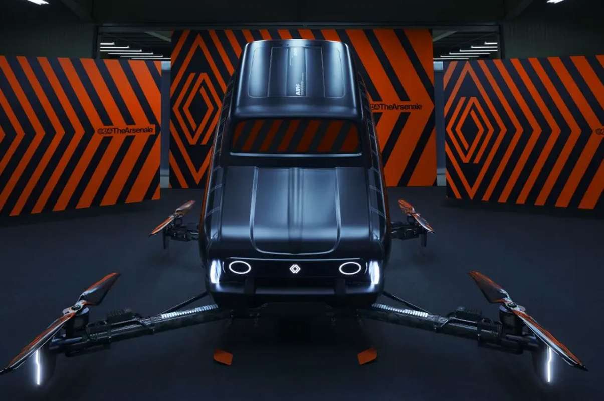 Renault AIR4 flying car concept intertwines past with the future ...