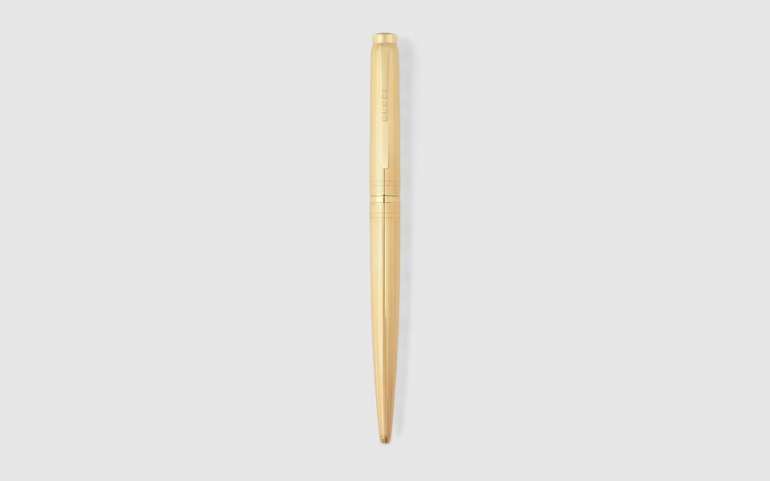 Gucci Pen with interlocking G case offers luxury writing experience ...
