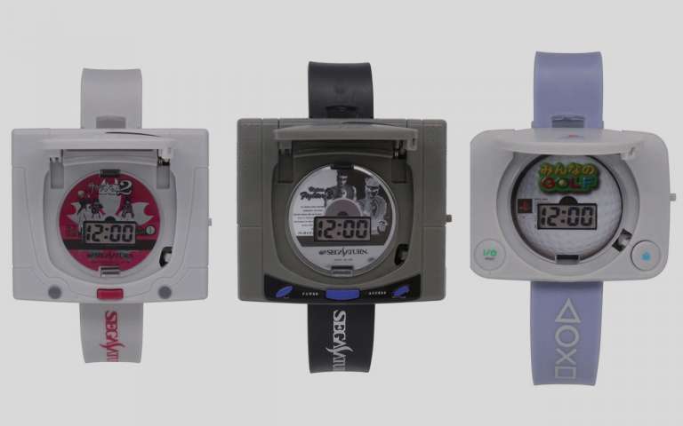 PlayStation 1 and SEGA Saturn-themed watches for classic game fans ...