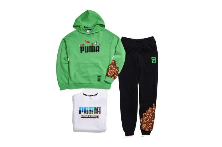 PUMA x Minecraft Footwear and Apparel Collection starts dropping ...