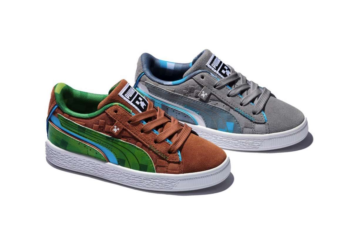 PUMA x Minecraft Footwear and Apparel Collection starts dropping ...