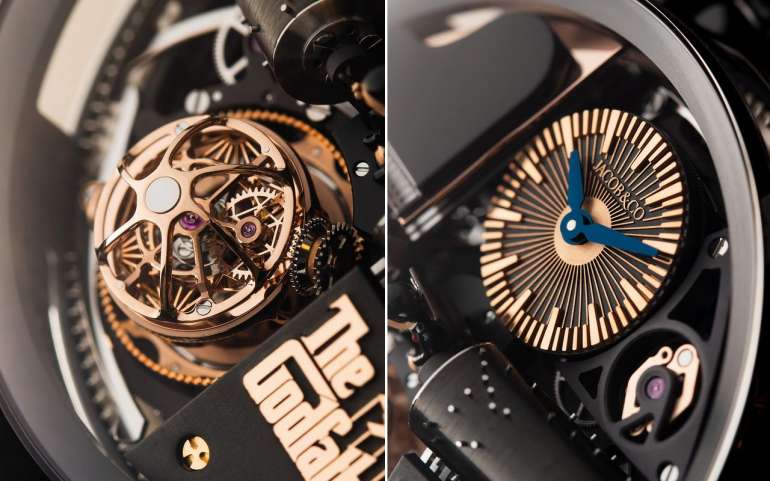Jacob & Co. Opera Godfather musical watch gets black DLC titanium ...