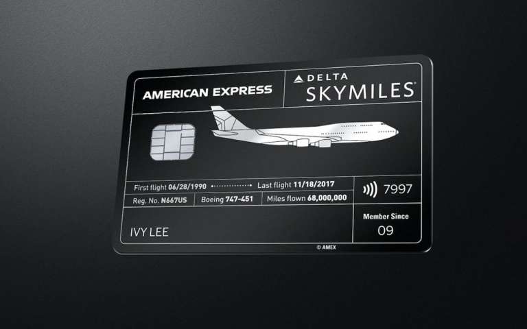 Amex and Delta Air Lines create first credit card from a retired Boeing ...