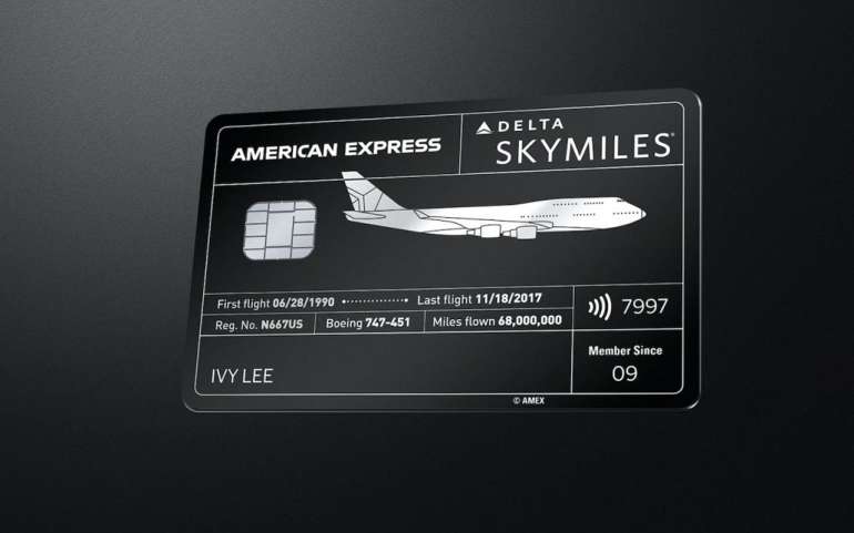 Amex and Delta Air Lines create first credit card from a retired Boeing ...